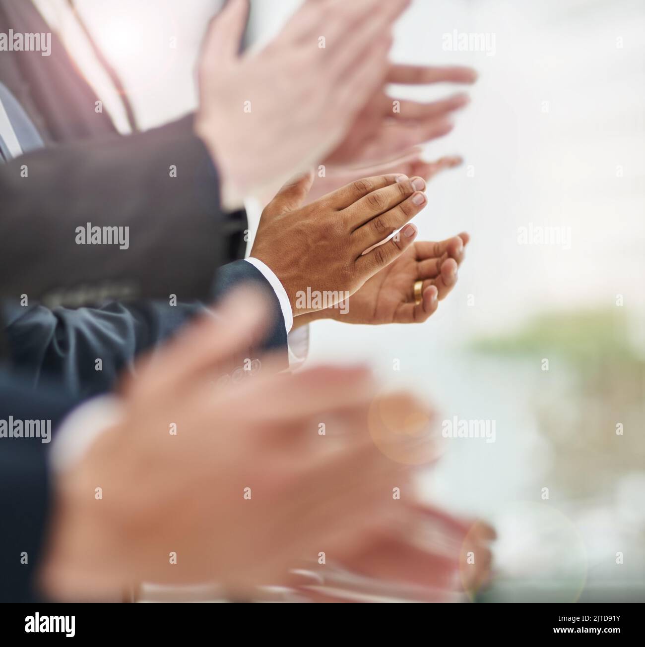 Clapping hands closeup hi-res stock photography and images - Alamy