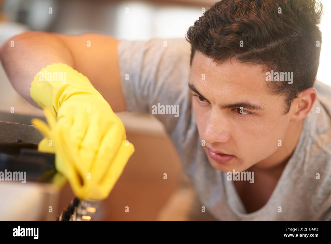 Cleaning kitchen surfaces hi-res stock photography and images - Alamy