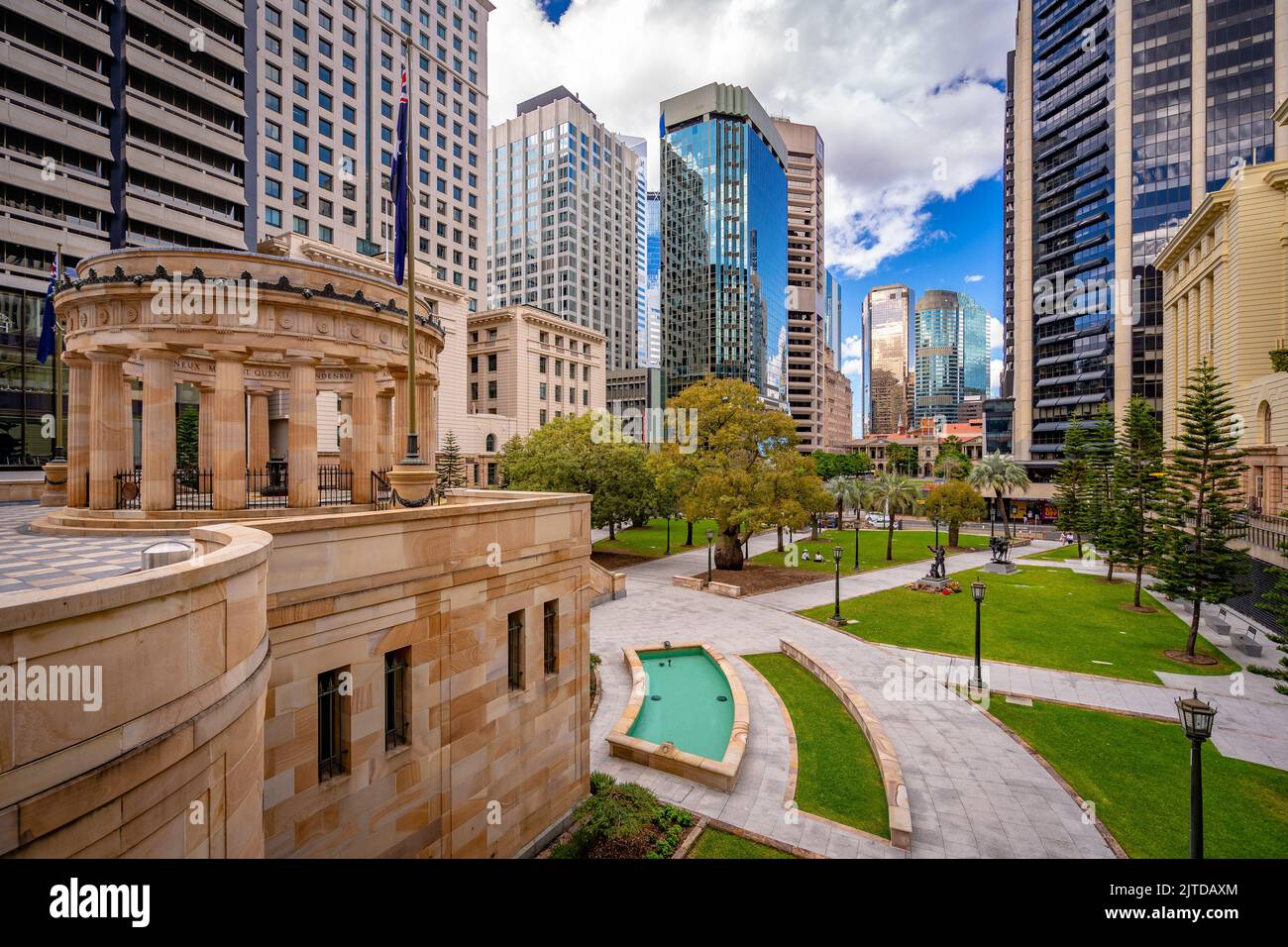 Brisbane, Queensland, Australia - Anzac Square and Memorial Galleries ...