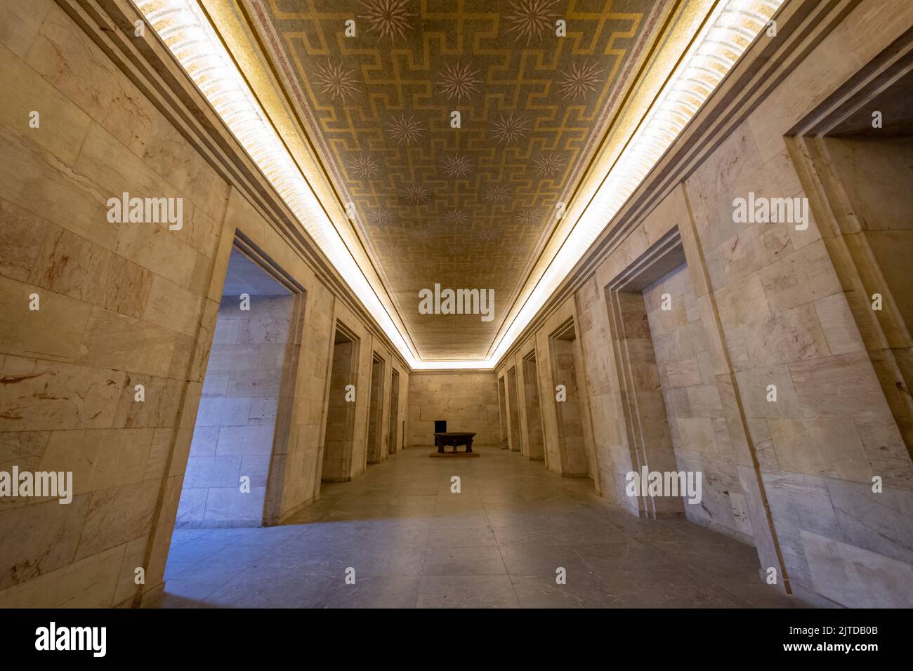 Golden hall nazi party rally grounds nuremberg hi-res stock photography ...