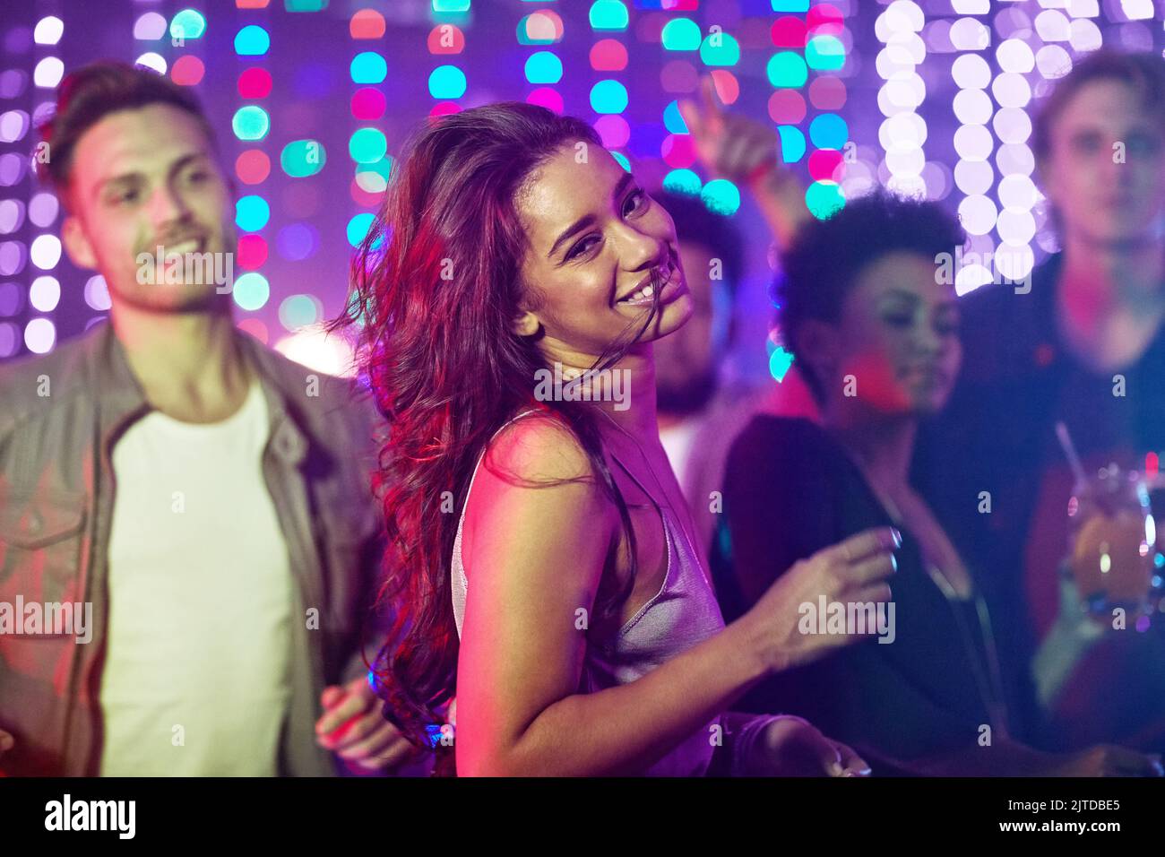 Women let into nightclub hi-res stock photography and images - Alamy