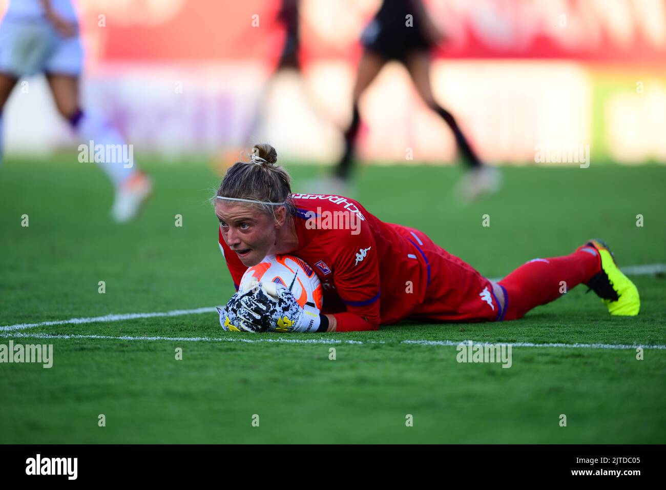 Katja Schroffenegger of ACF Fiorentina in action during AC Milan - ACF ...