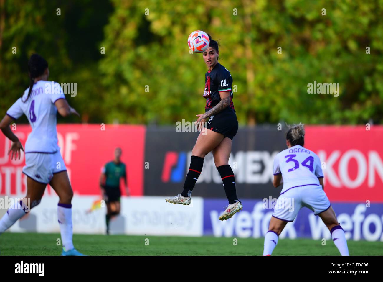 Martina Piemonte of AC Milan in action during AC Milan - ACF Fiorentina ...