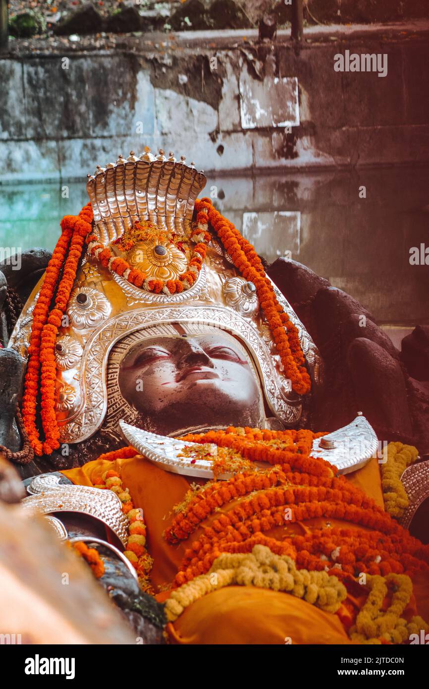 Lord vishnu hi-res stock photography and images - Alamy