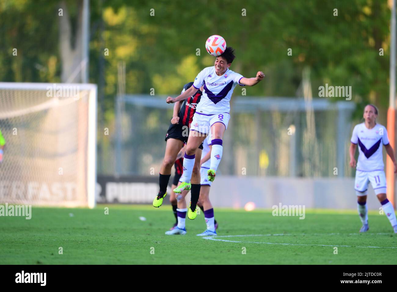 Alice Parisi of ACF Fiorentina in action during AC Milan - ACF ...