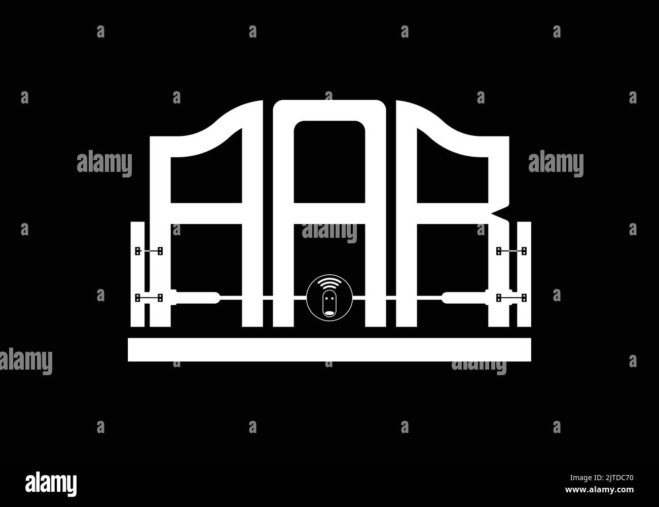 AAR Logo Design Template for Multiuse Initial Monogram Letter a a r ...