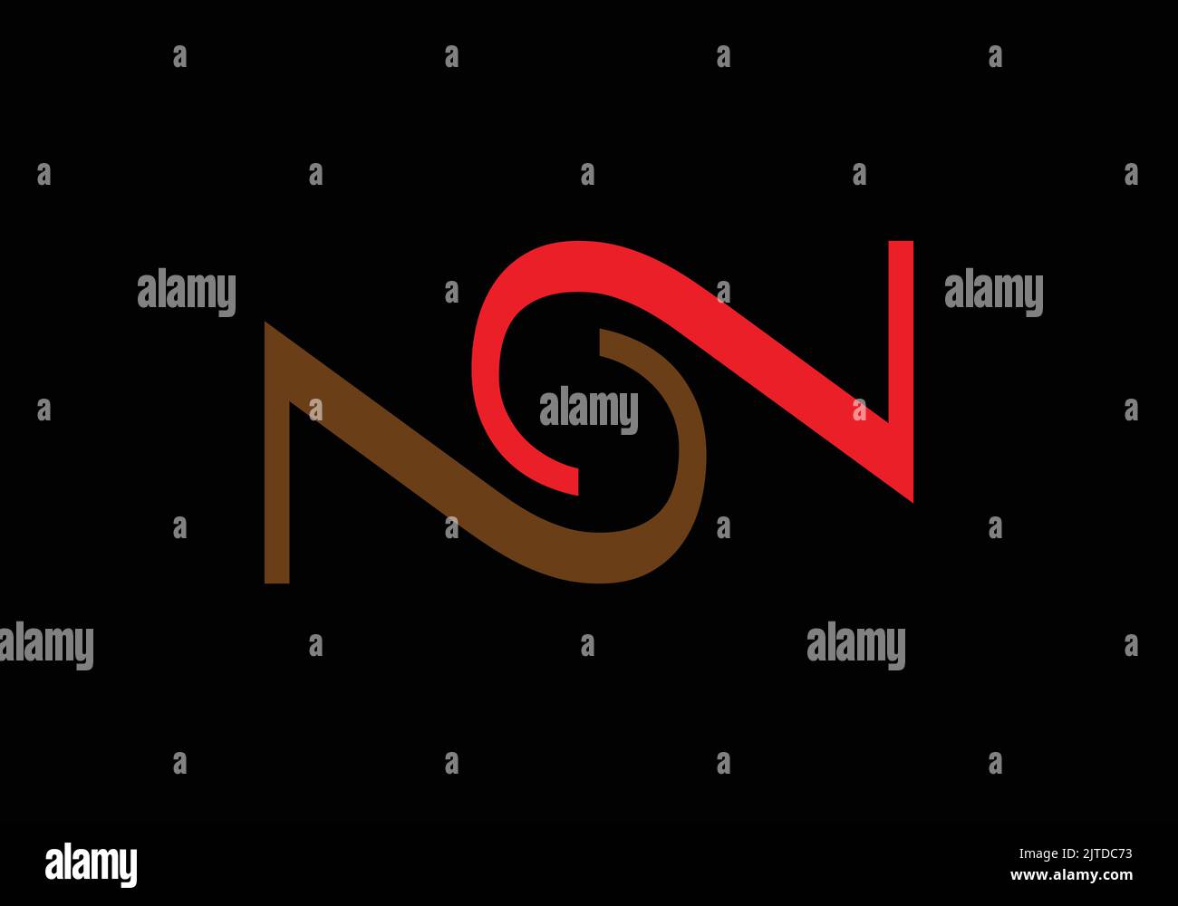 22 Logo Design 22 Reverse Logo Design Stock Vector Image & Art - Alamy