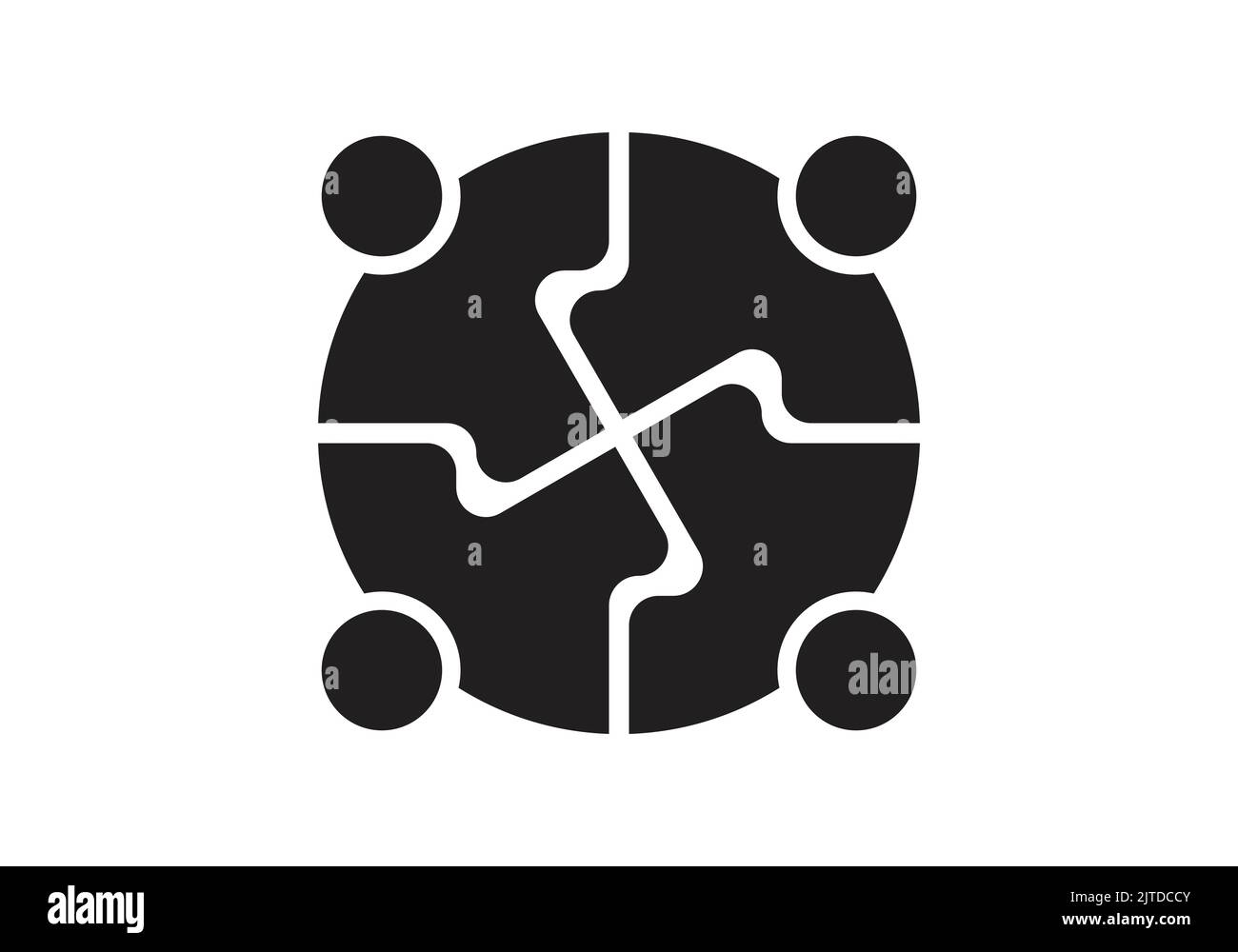 Holding Hands Community Logo Template Design Human Head Community Logo ...