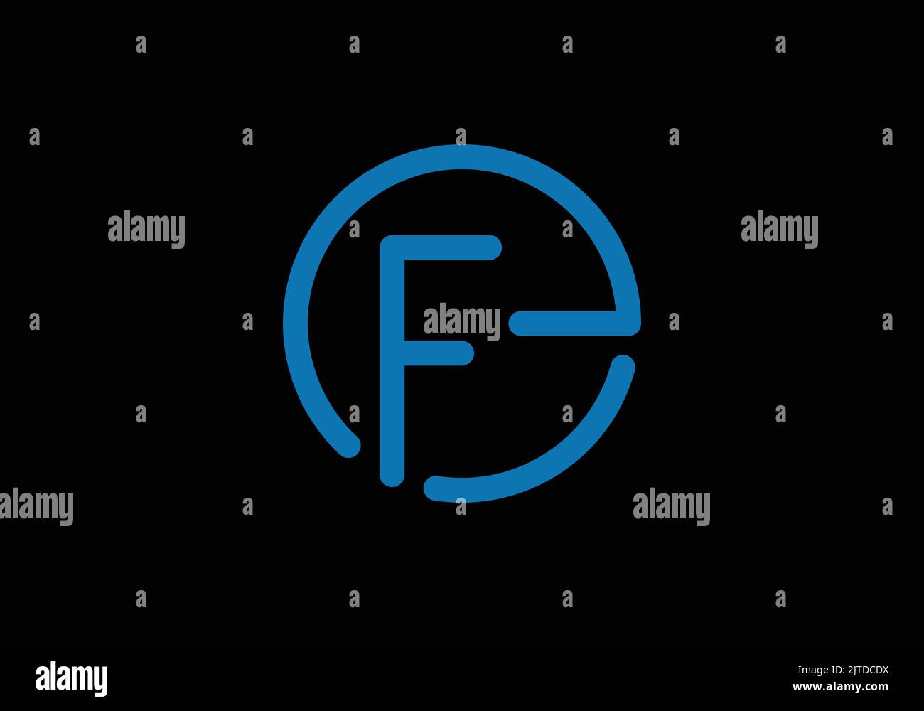 FE Logo Design Template for Multiuse Initial Monogram Letter f e Logo ...