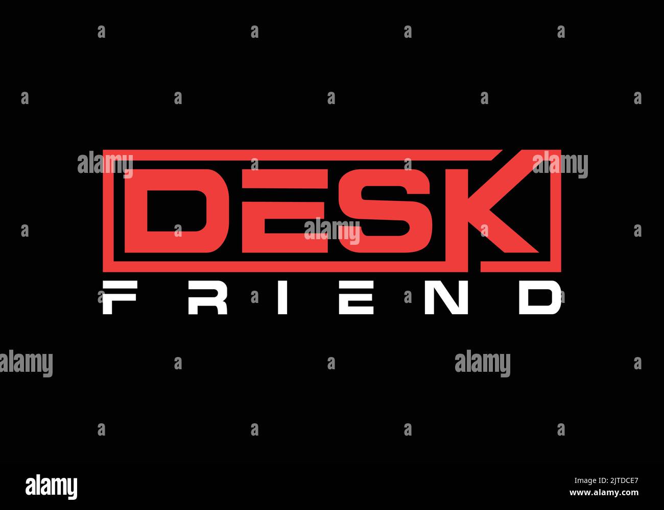 Modern desk design Stock Vector Images - Alamy