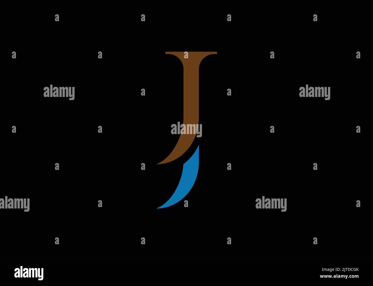 Double j logo Stock Vector Images - Alamy