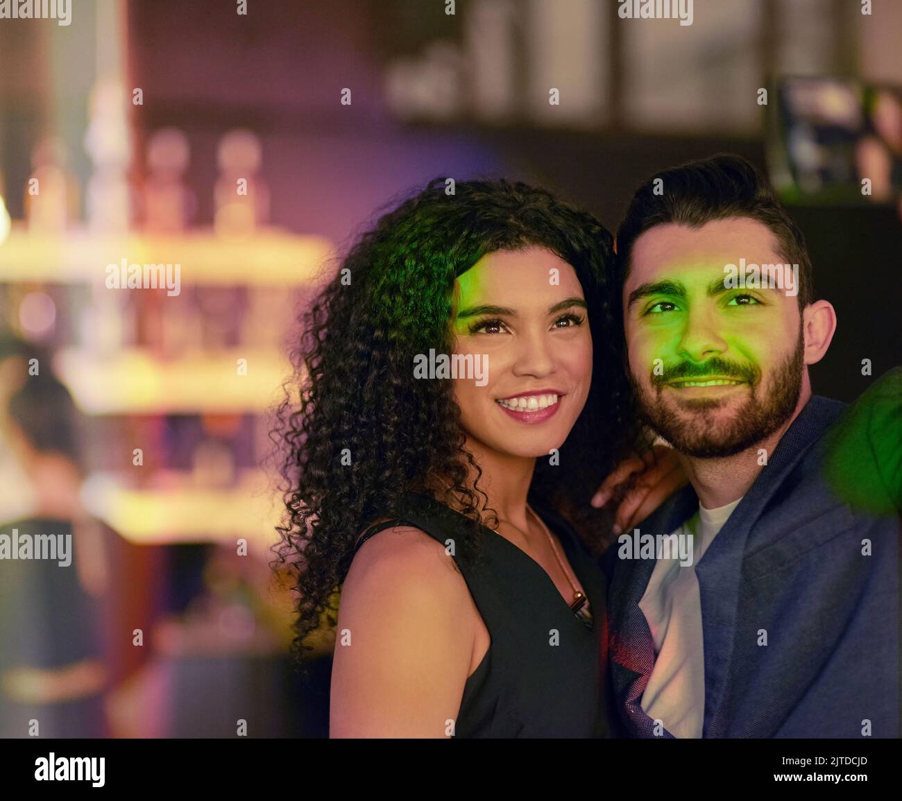 Let The Good Times Roll A Young Couple Enjoying Themselves At A