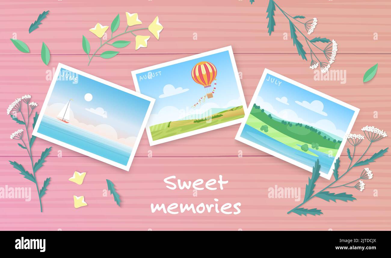 Photograph from summer in Stock Vector Images - Alamy