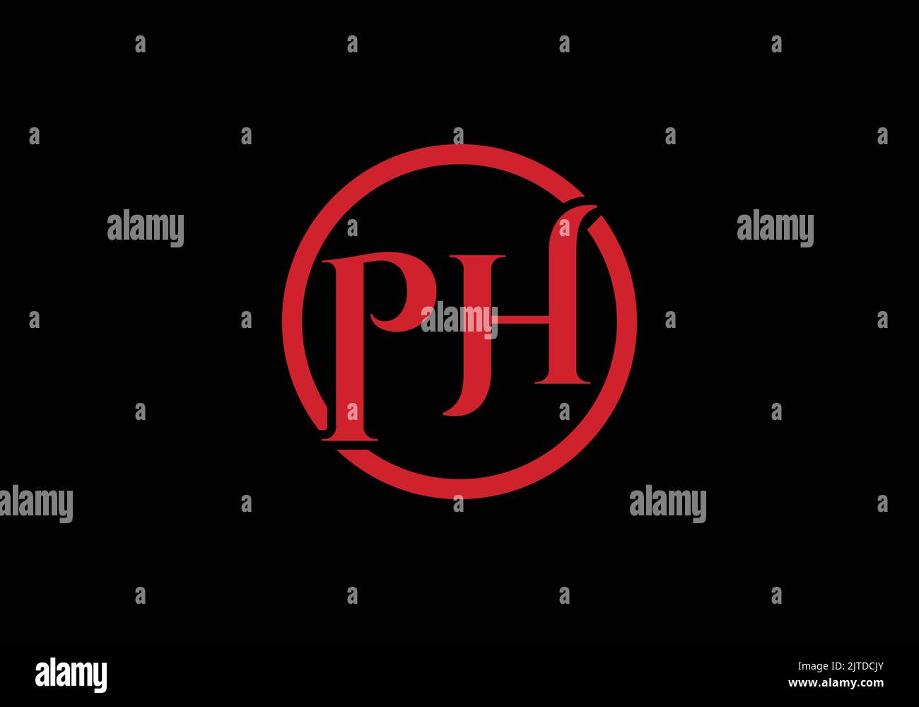 PH Initial Monogram Letter ph Logo Design Vector Template ph Letter Fashion Logo Design Stock ...