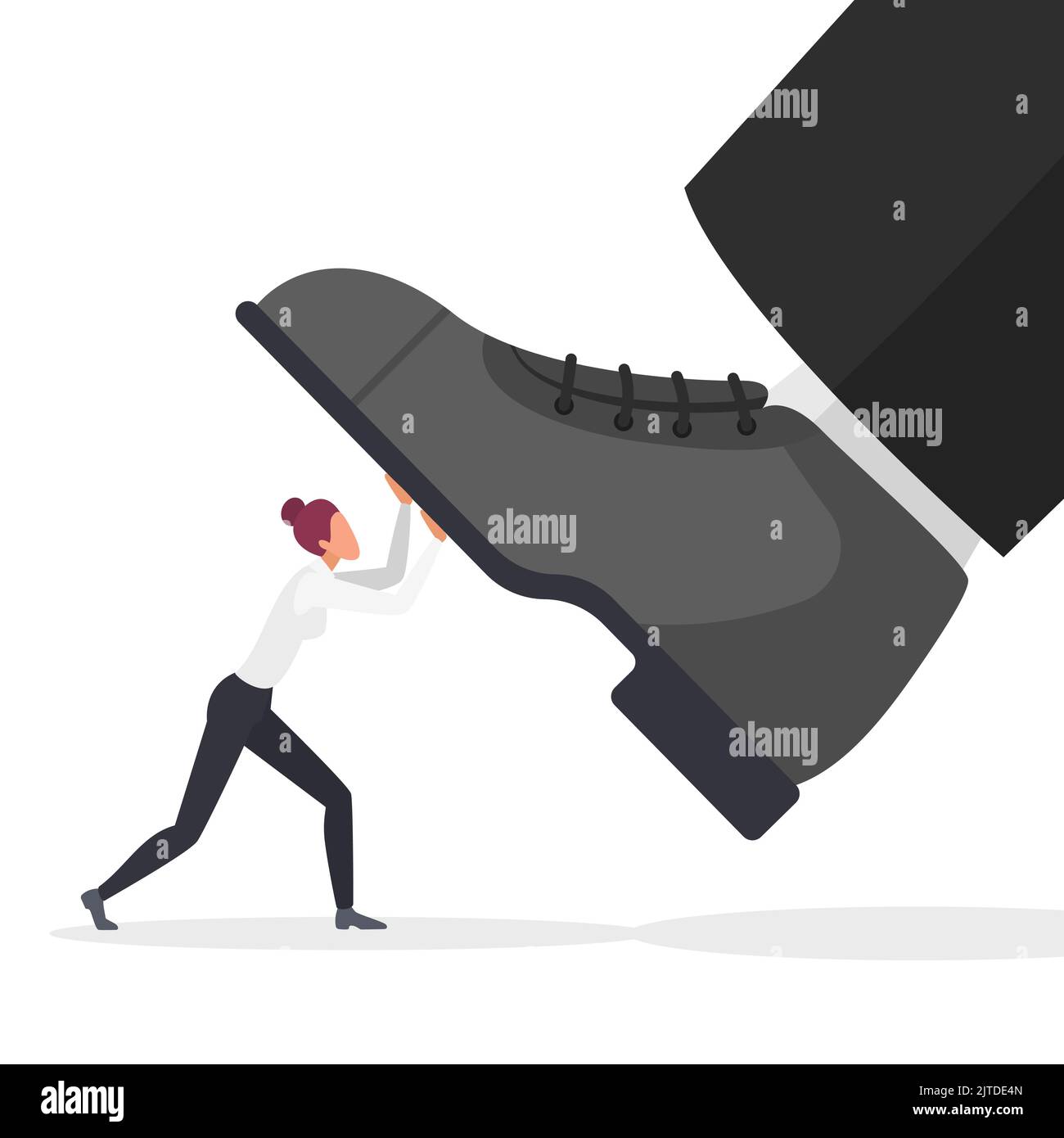 To trample Stock Vector Images - Alamy