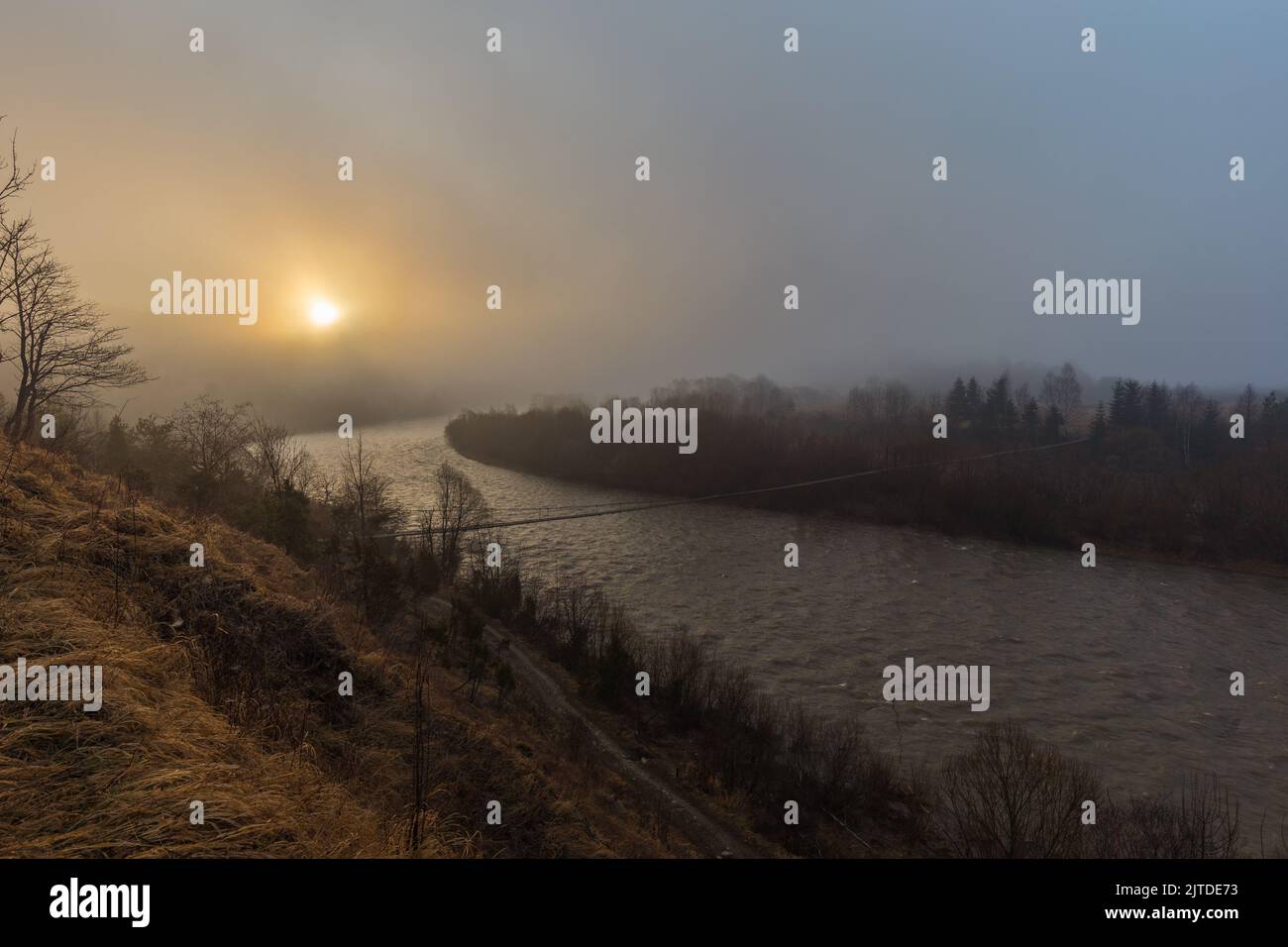 Valley of the river stryi hi-res stock photography and images - Alamy
