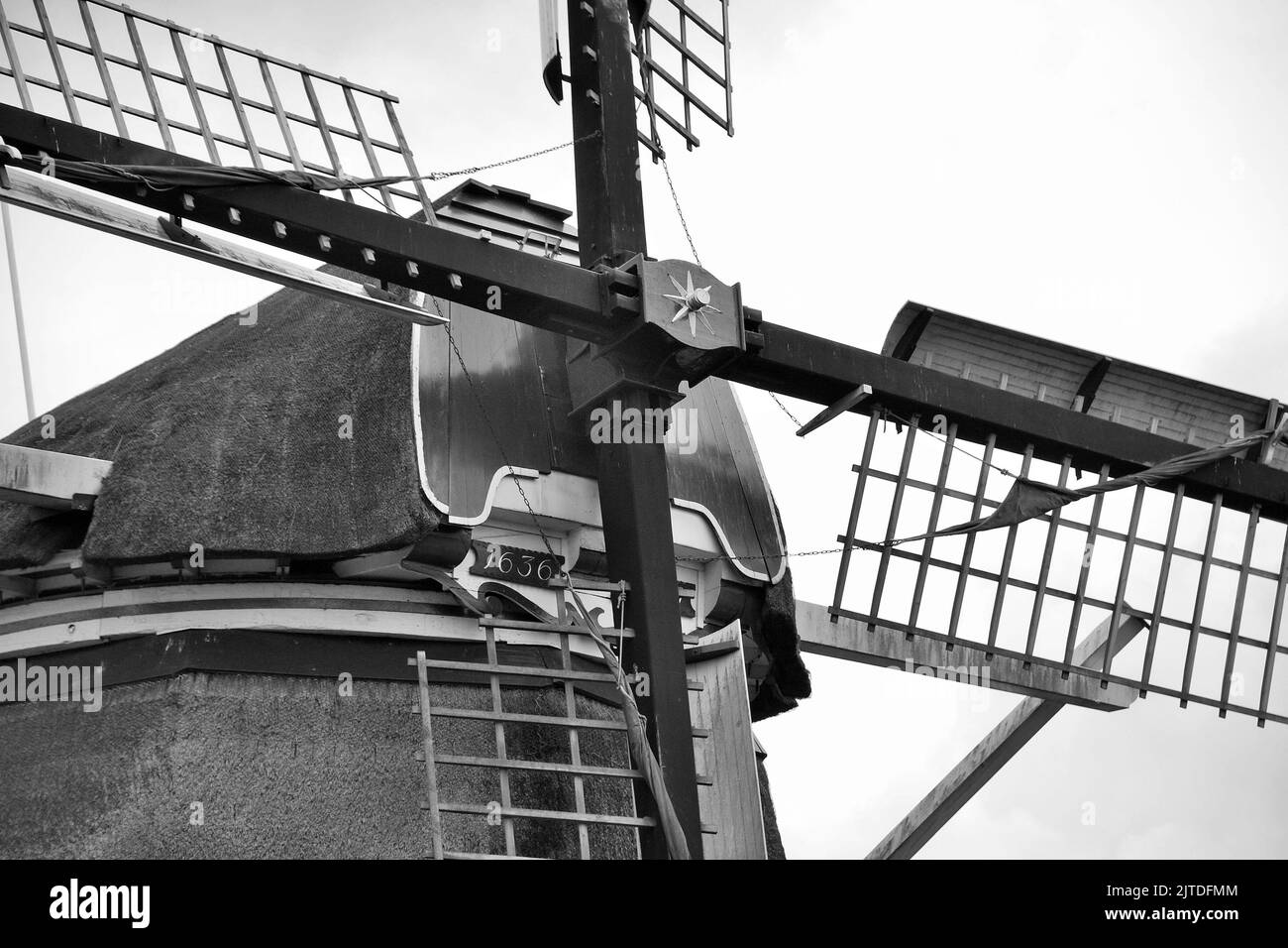 Windmill, Amsterdam, Netherlands Stock Photo - Alamy