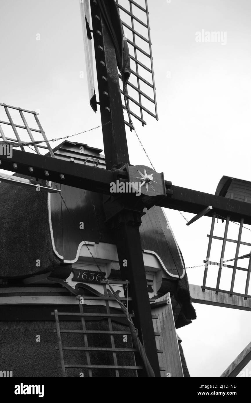 Windmill, Amsterdam, Netherlands Stock Photo - Alamy