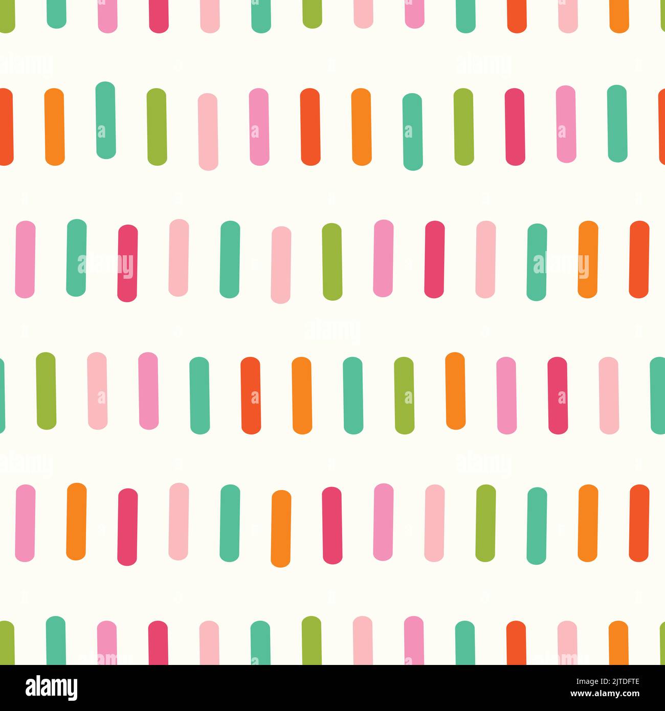 Abstract striped background pattern. Bright and fun vector seamless ...