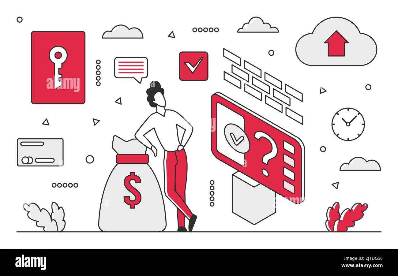 Financial revenue growth. Successful business activity, incoming profit ...