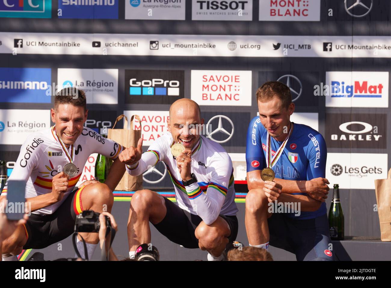 France, 28/08/2022, SCHURTER Nino,Luca Braidot,VALERO SERRANO David ...