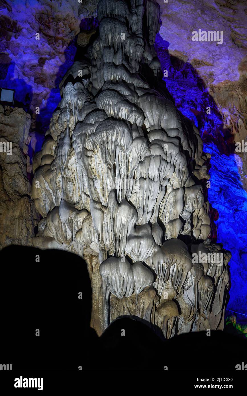 Natural caves and stalactites in Yilingyan, Nanning, Guangxi, China ...