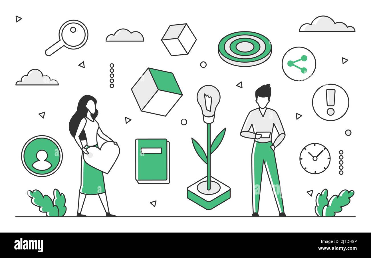 Aim target business solution. Successful achievements campaign vector ...