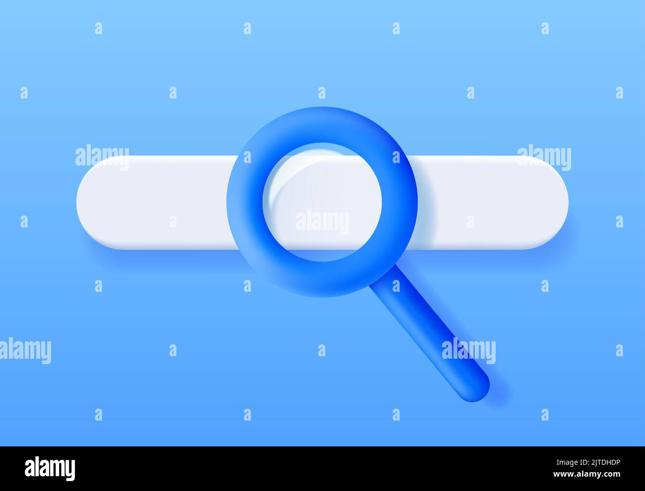 3D Search Bar Blank Isolated Stock Vector Image & Art - Alamy