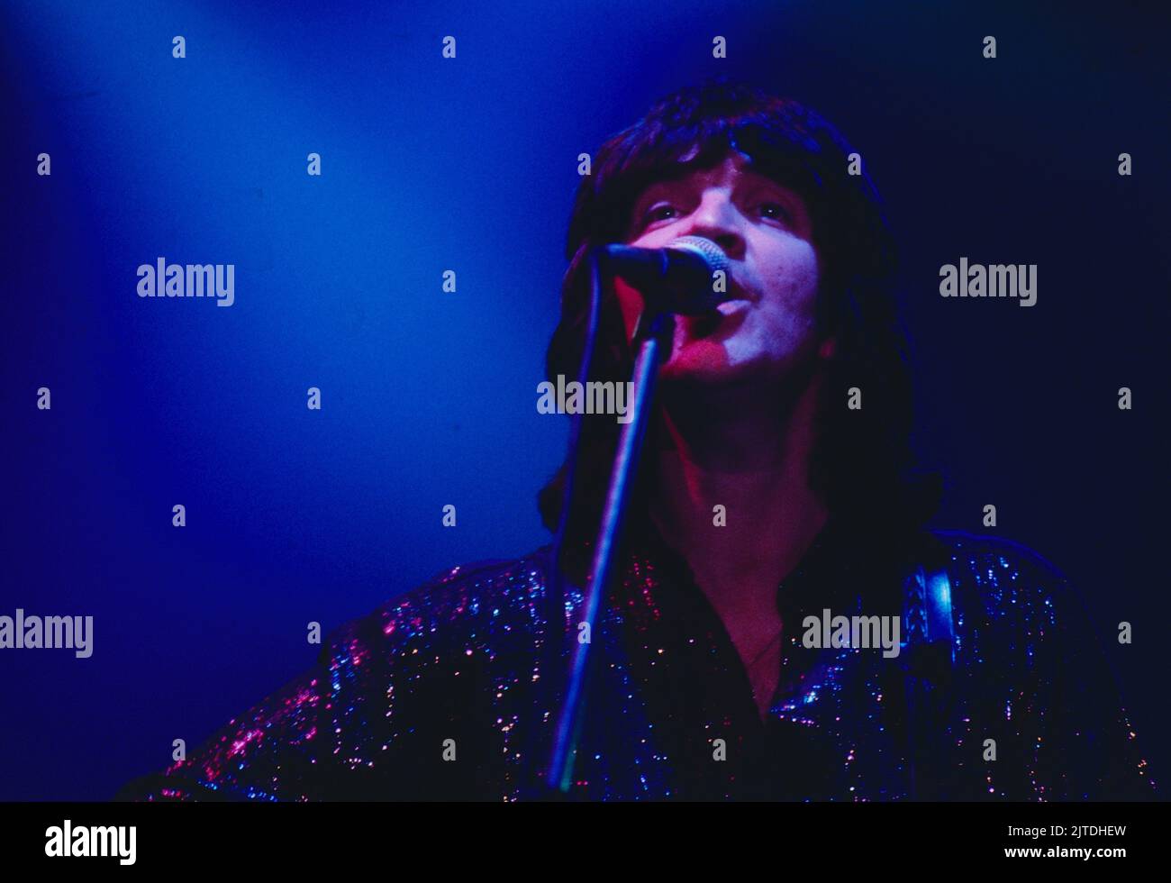 The Hollies, britische Pop und Rock Band, mit Sänger Terry Sylvester in ...