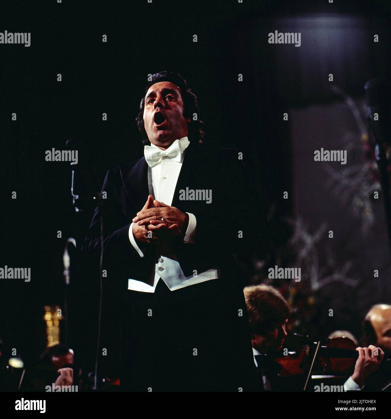 Sherrill Milnes, amerikanischer Opernsänger, Bariton, hier bei einem ...