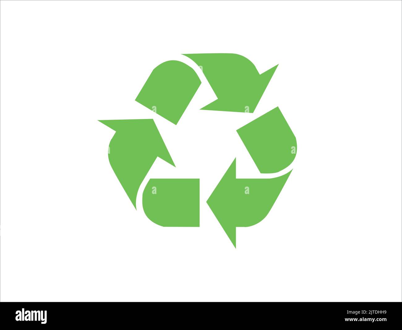 Recycling codes. Recycling symbol on an isolated background. Mobius ...