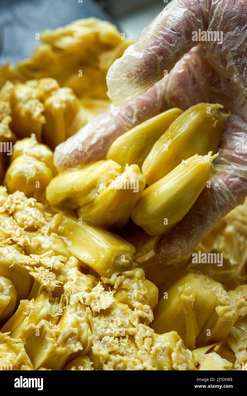 A fresh and sweet jackfruit, pineapple Stock Photo - Alamy