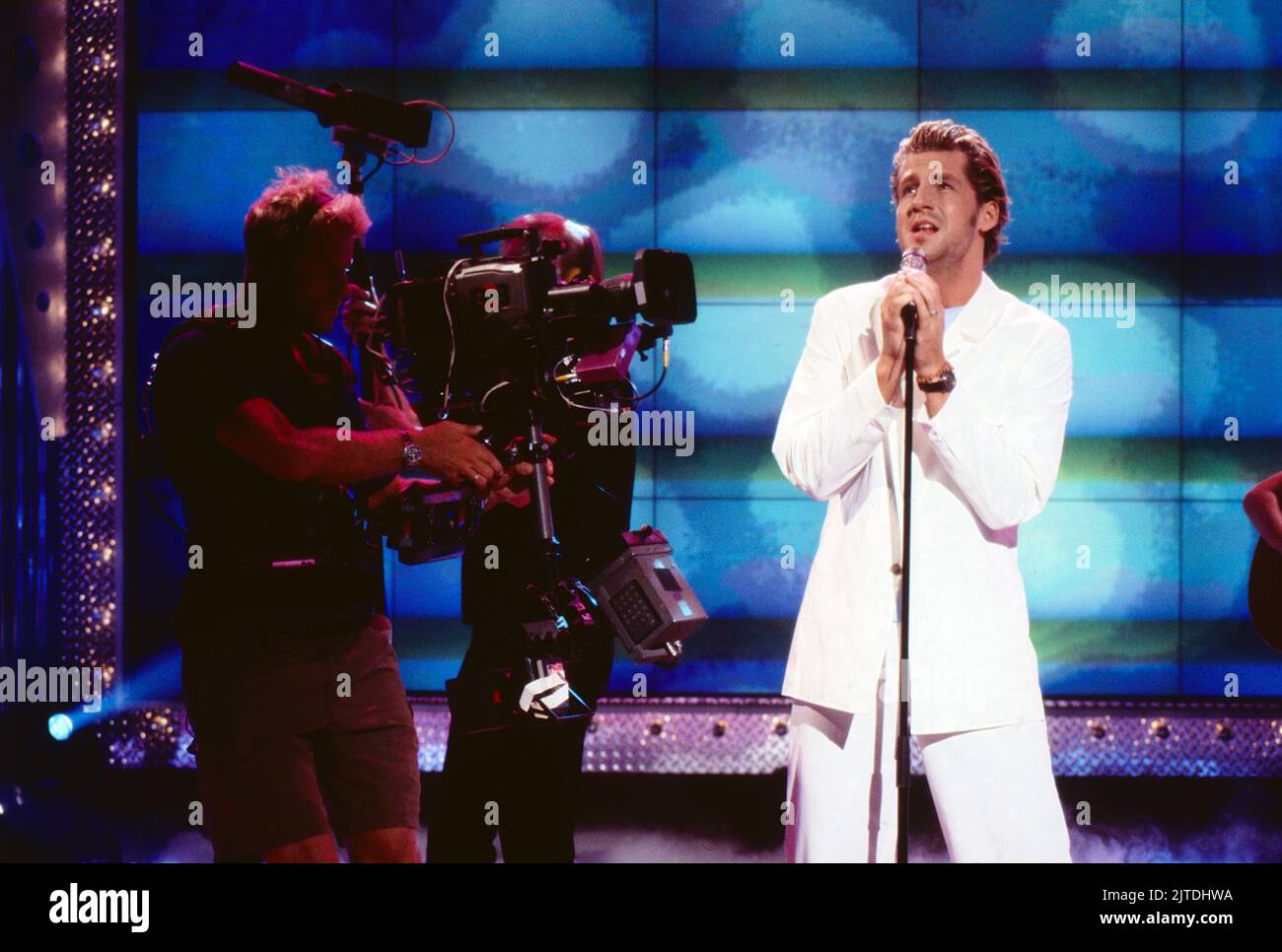 Andre Stade, deutscher Schlagersänger, TV- Auftritt, Deutschland, Jahr ...