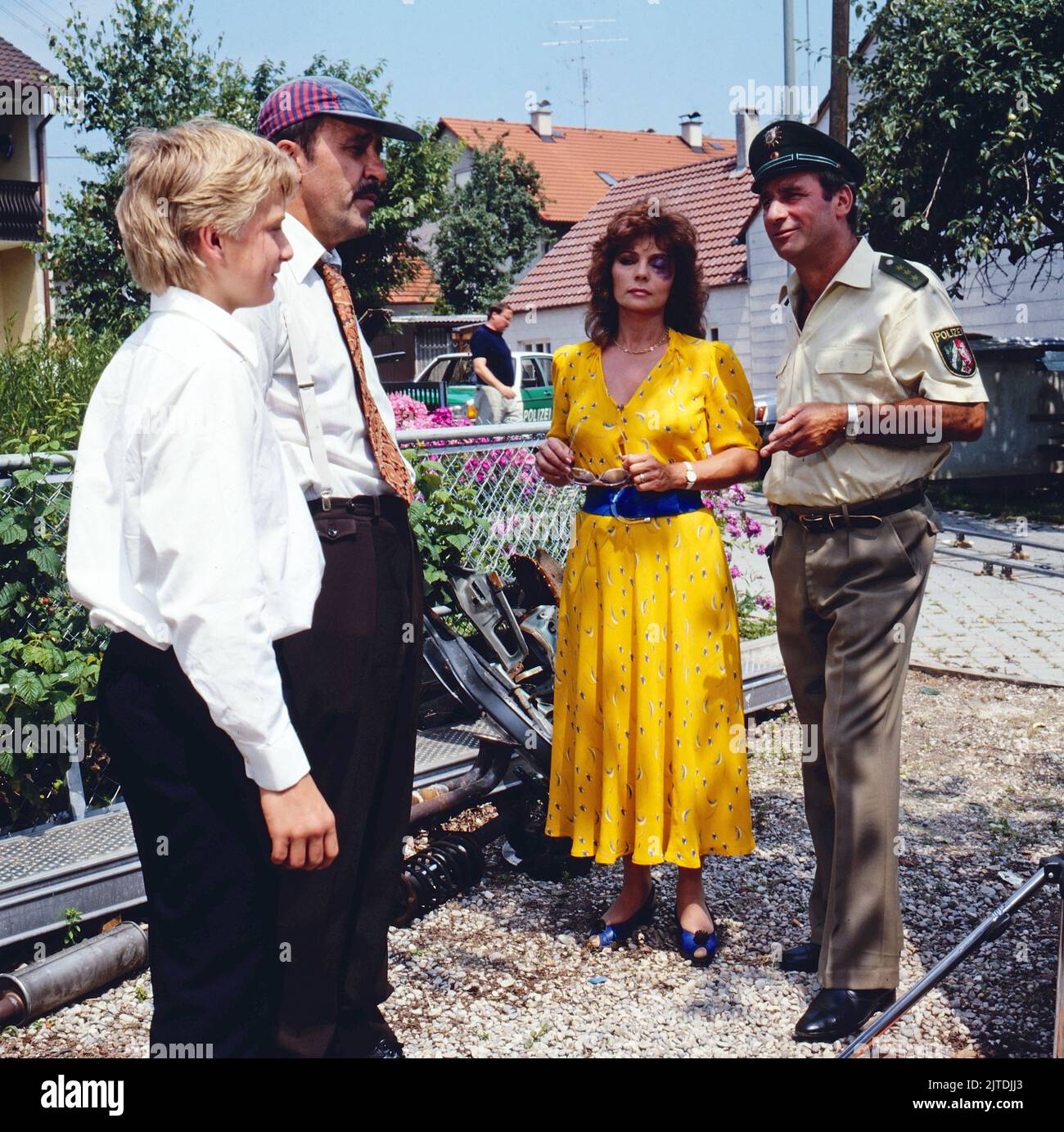 Der Angriff, ZDF Fernsehfilm, Deutschland, 1986, Szene: Ernst Weiner ...