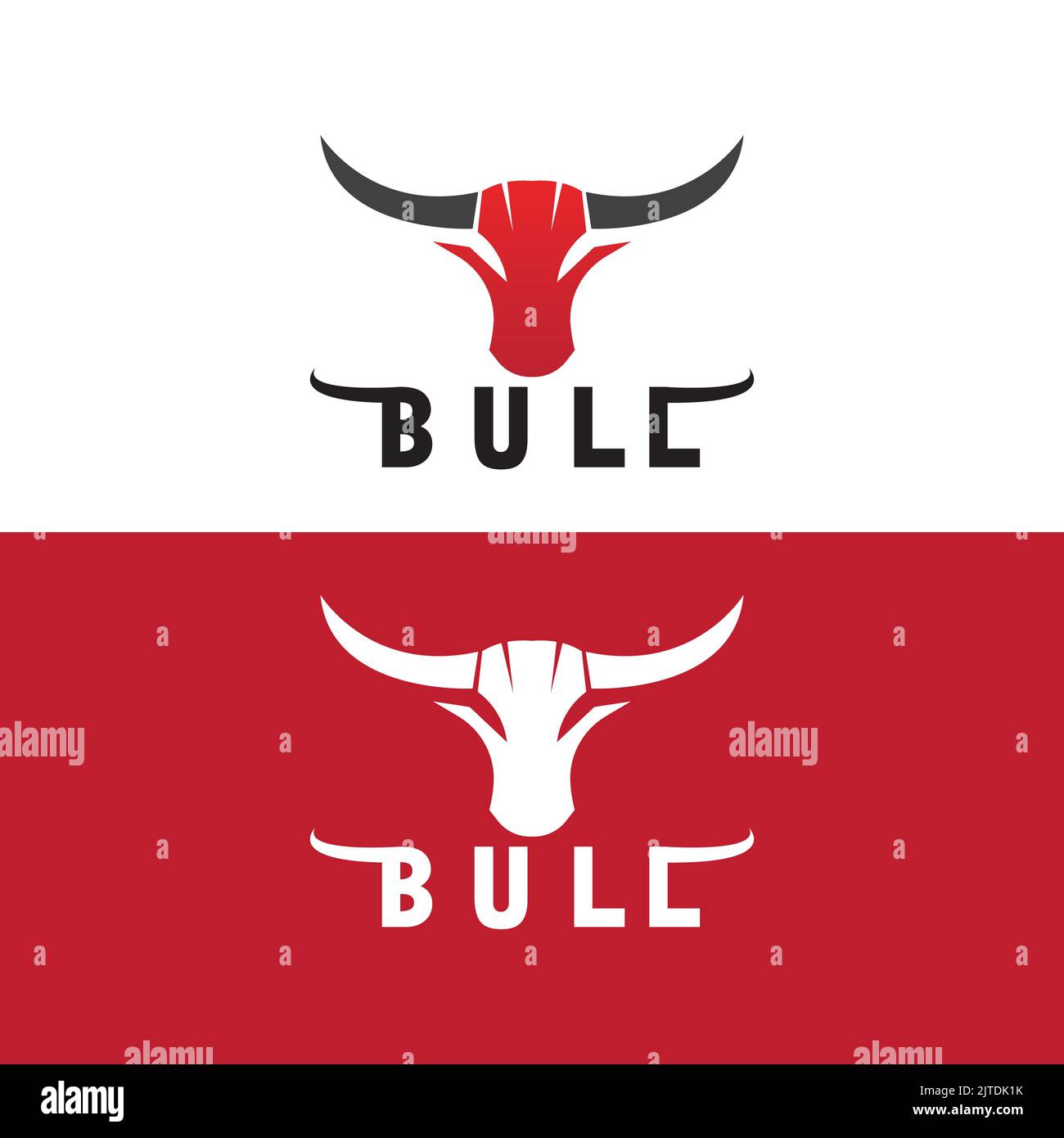 Bull logo and symbols vector template icons app Stock Vector Image ...