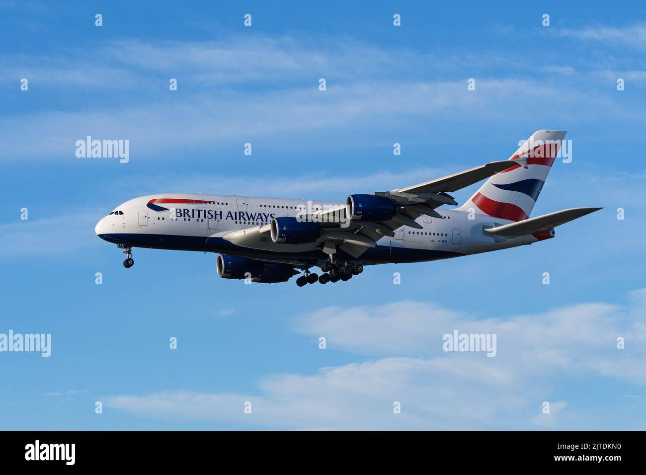 Richmond, British Columbia, Canada. 29th Aug, 2022. A British Airways ...
