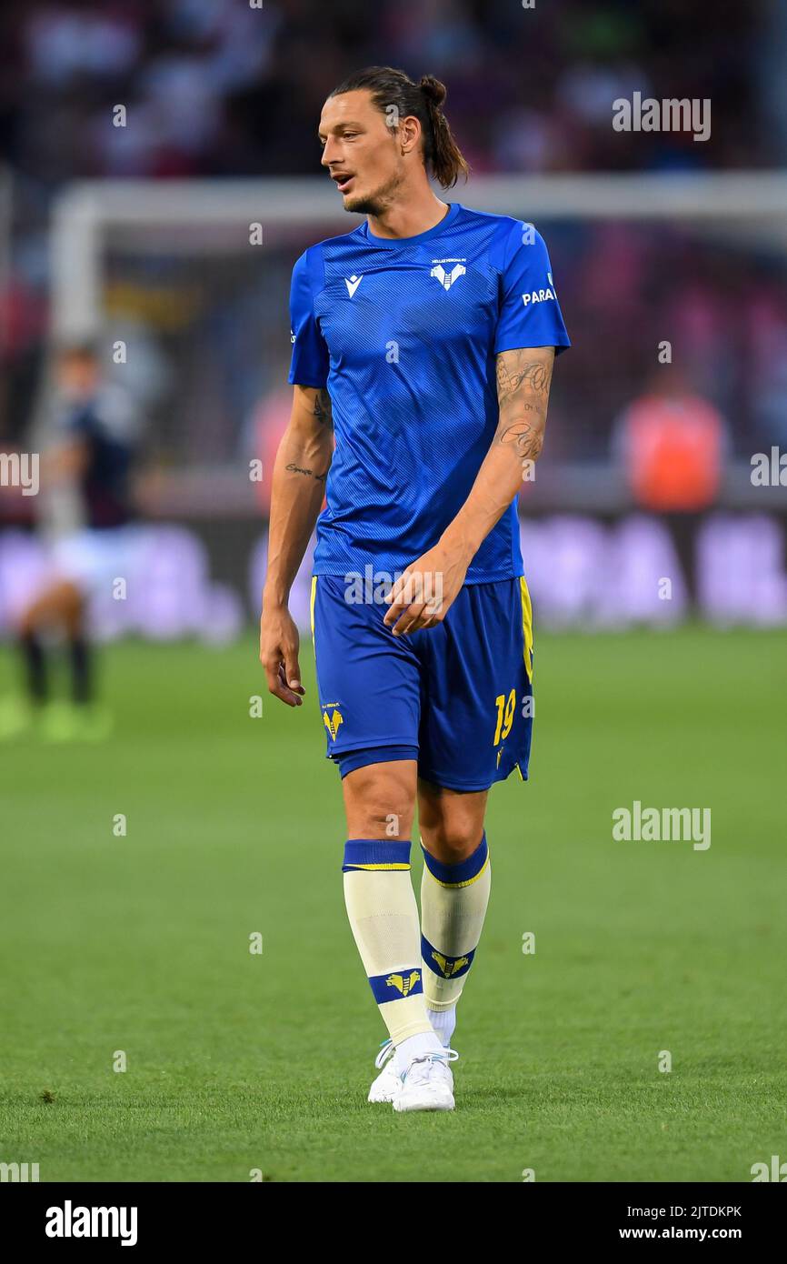 Renato Dall'Ara stadium, Bologna, Italy, August 21, 2022, Hellas Verona ...