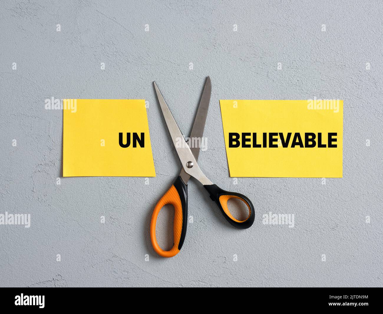 Unbelievable word hi-res stock photography and images - Alamy