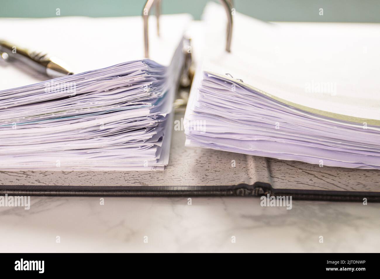 close up - Stack paper file in the files folder of business Stock Photo ...