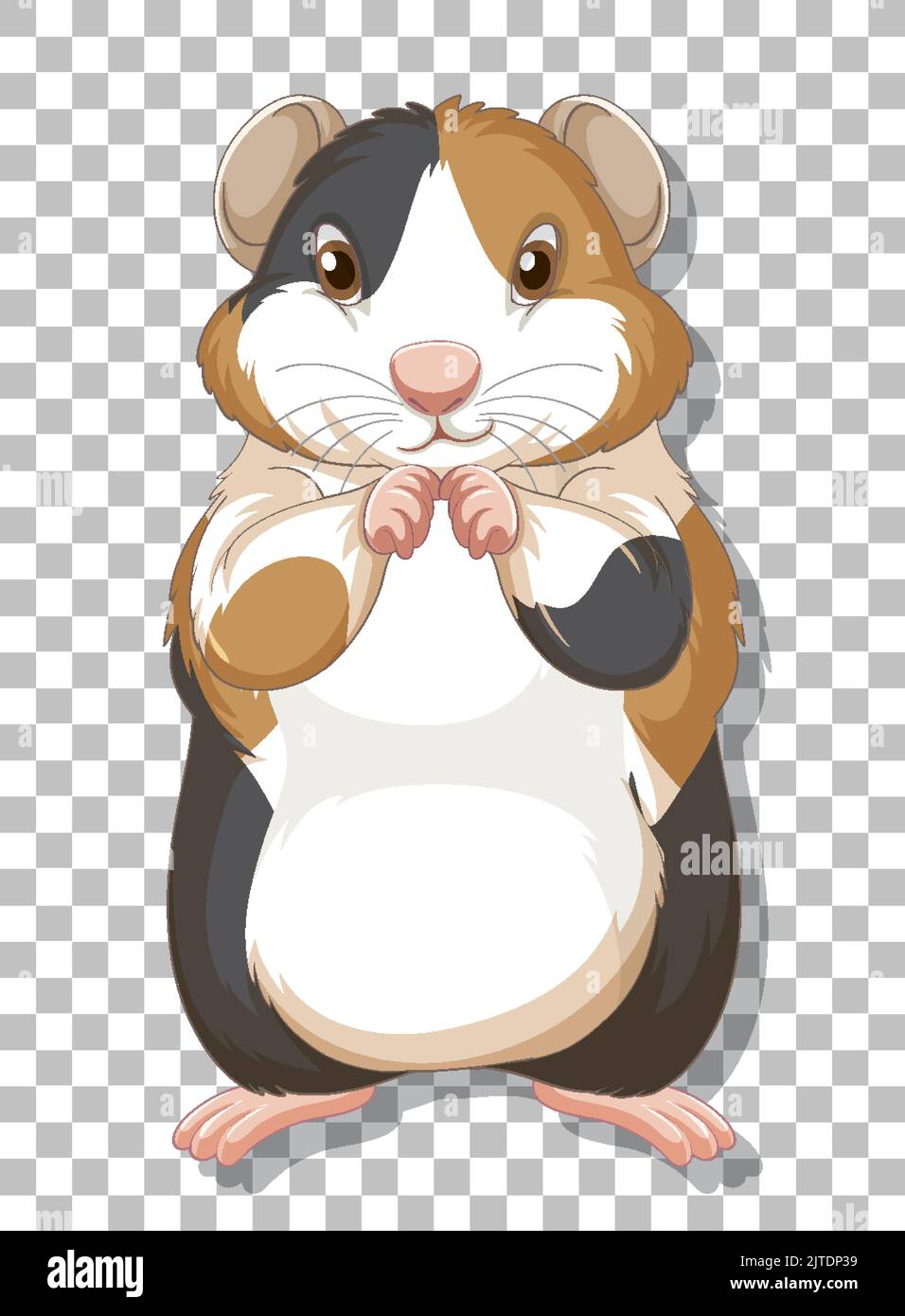 Hamster in cartoon style illustration Stock Vector Image & Art - Alamy