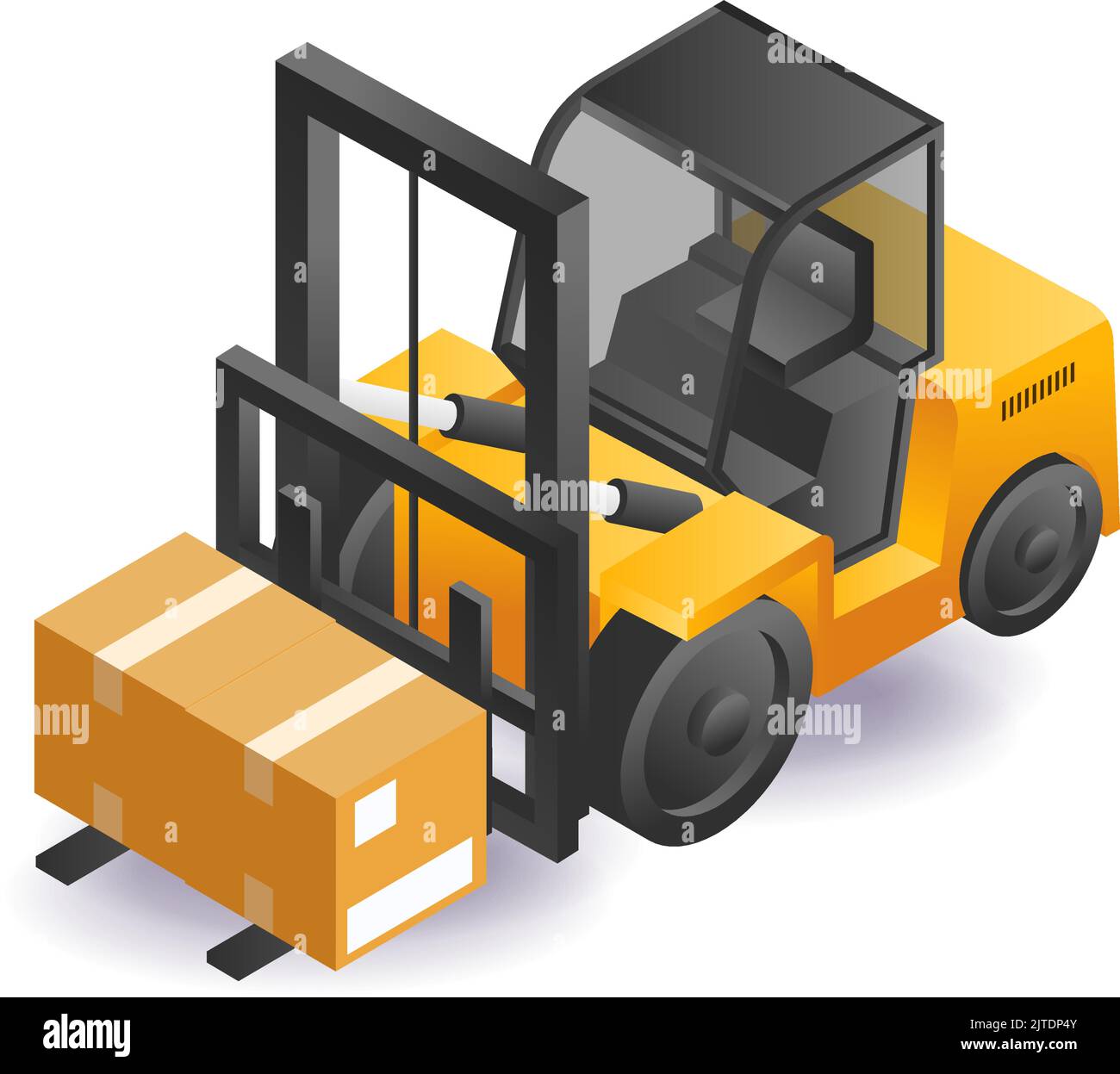 Man lift box Stock Vector Images - Alamy
