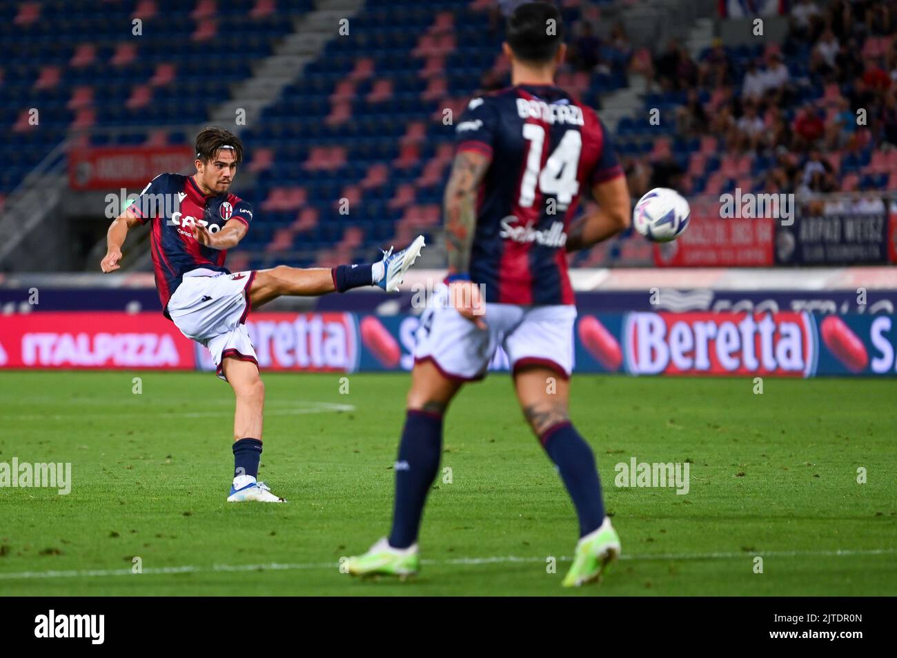 Renato Dall'Ara stadium, Bologna, Italy, August 21, 2022, Shoot of ...