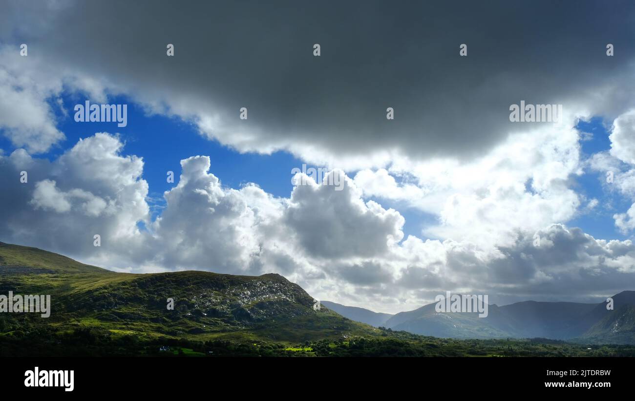 Tha Caha Mountains on the Beara Peninsula, County Kerry, Ireland - John ...