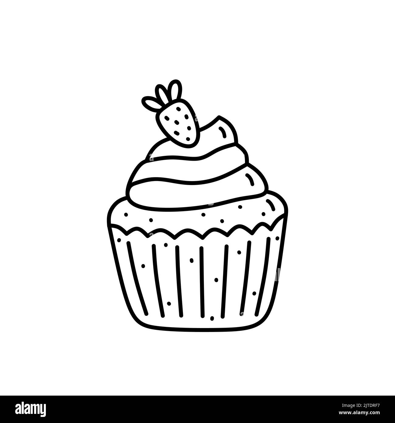 Desserts Clipart Black And White