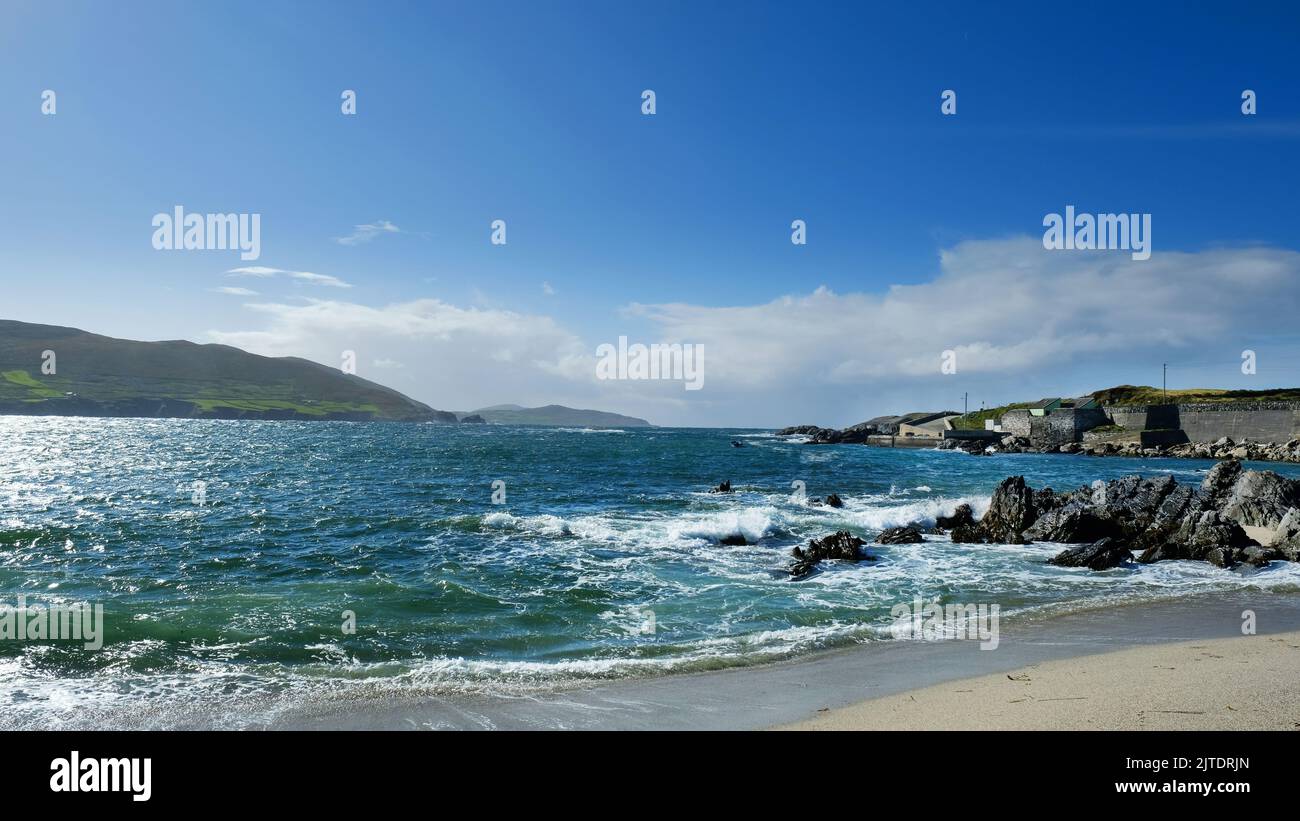 The beach at Ballydonegan, Allihies, County Cork, Ireland - John Gollop ...