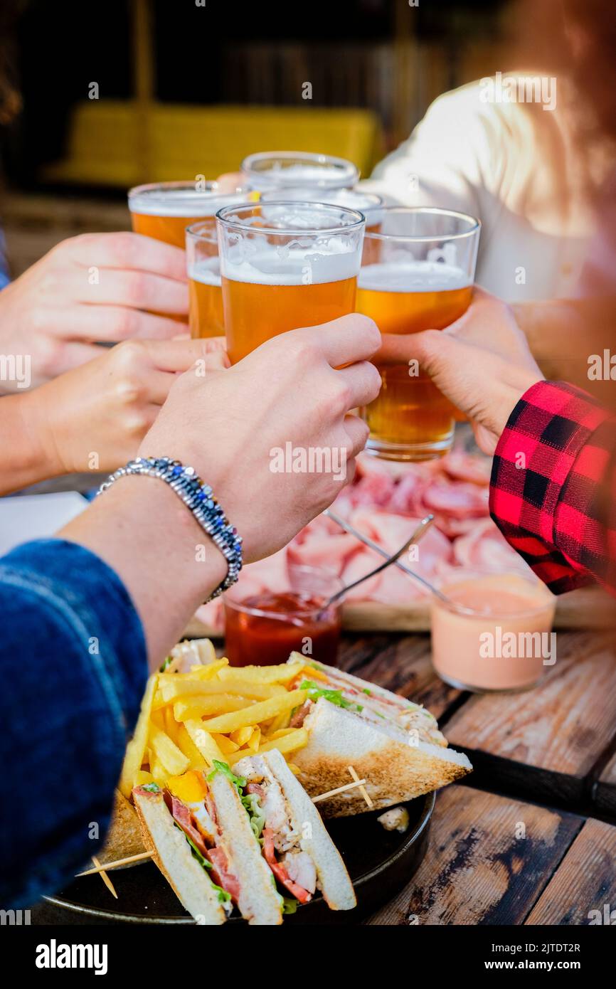 Multicultural students bar hi-res stock photography and images - Alamy