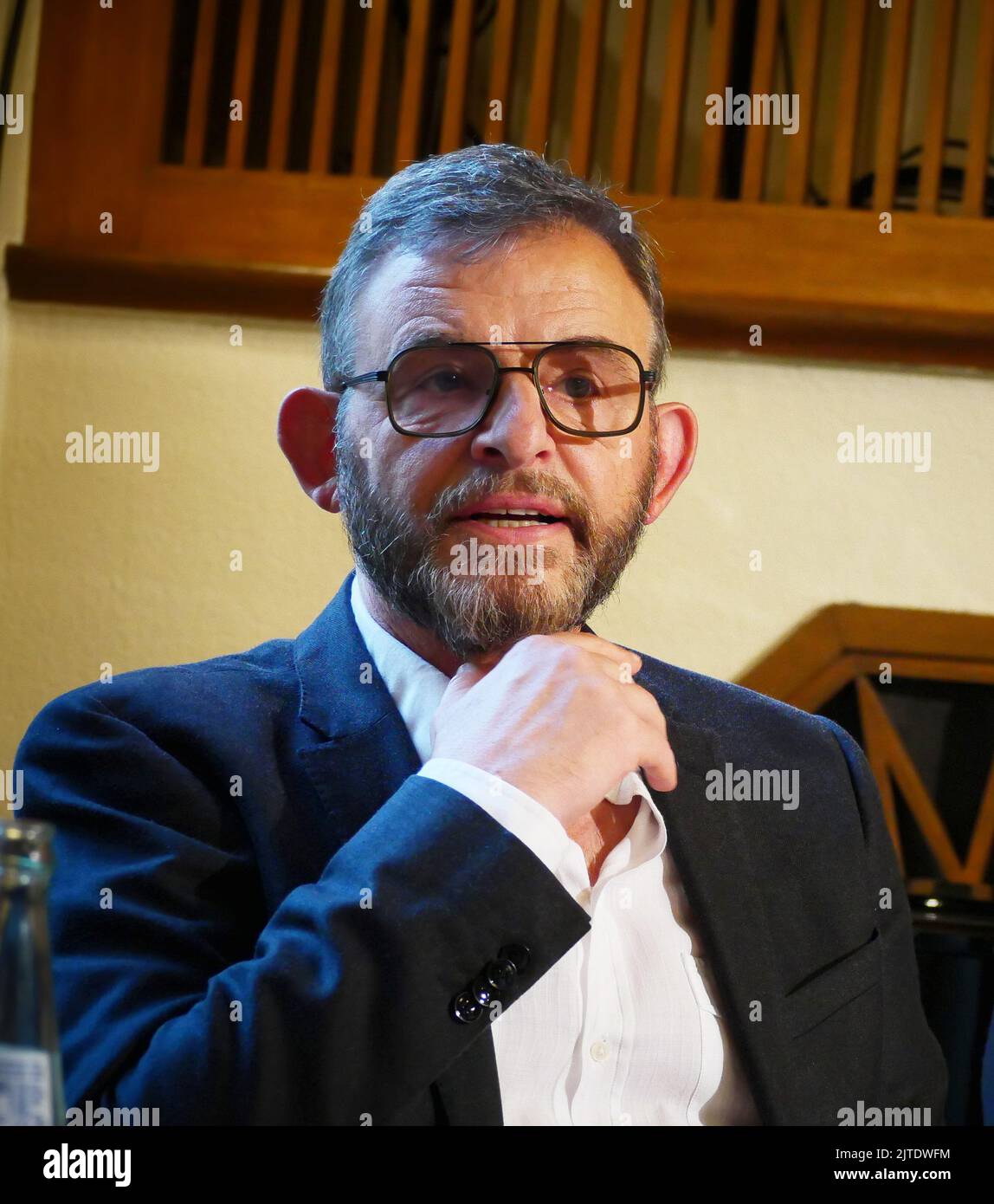 Berlin, Germany. 29th Aug, 2022. Actor Dominique Horwitz photographed ...