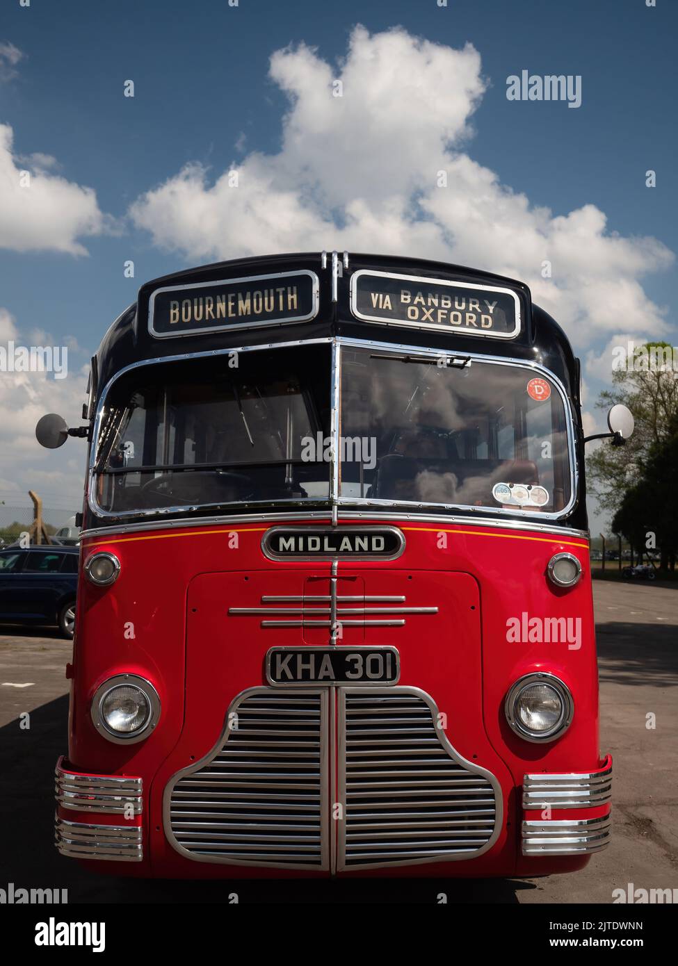 1948 Vintage Midland Bus at the Bicester Heritage Sunday Scramble ...
