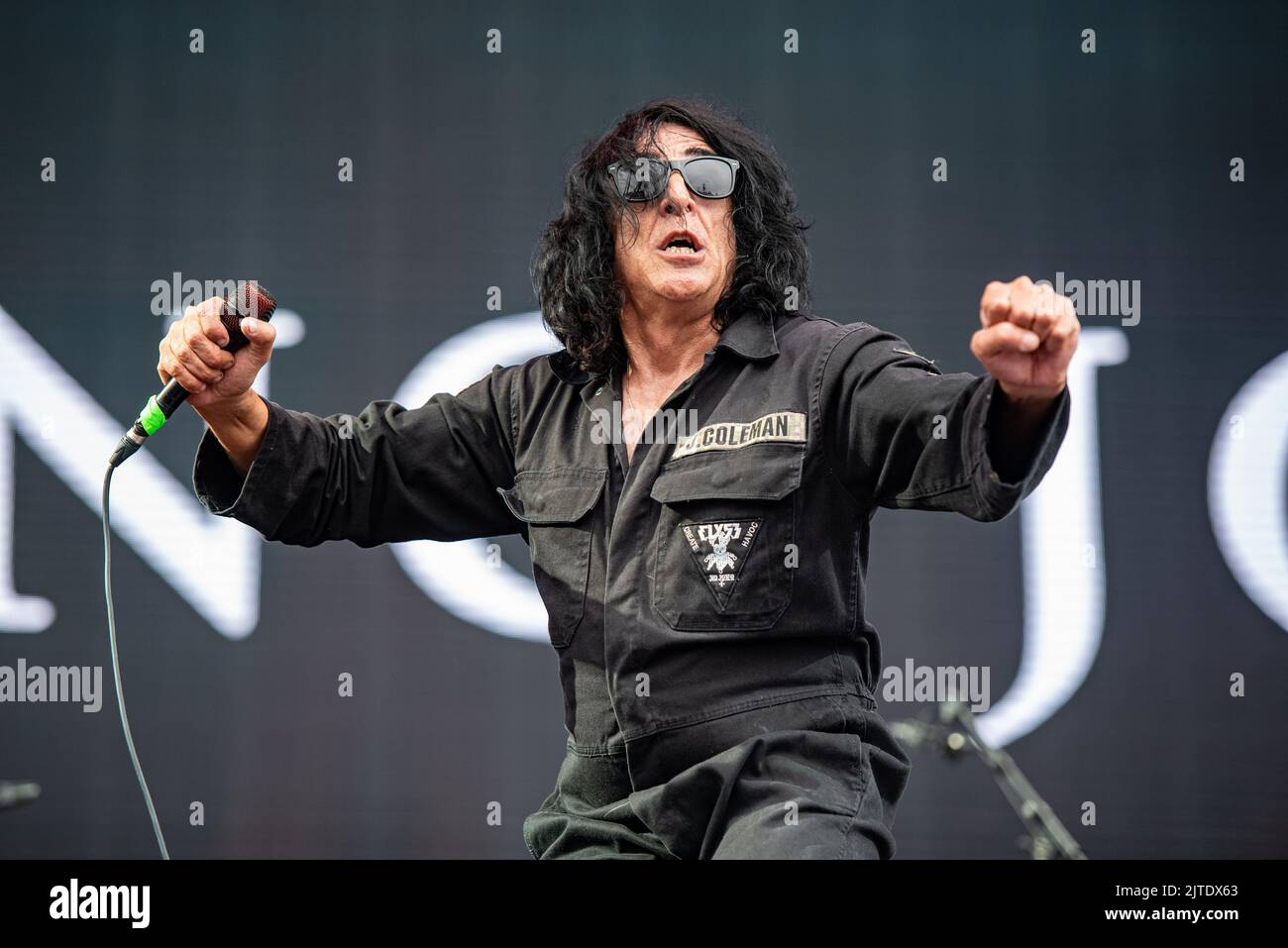 June 24, 2022: Jaz Coleman of Killing Joke performs at the Hellfest ...