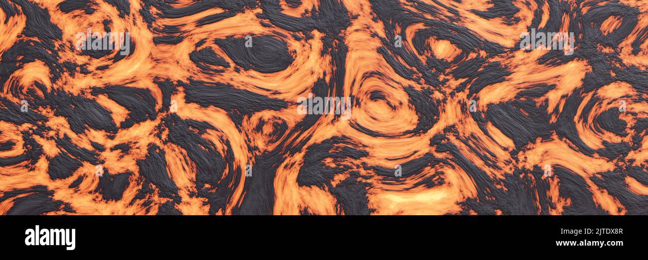 Lava in dry ground, Concept molten nature pattern. Abstract textured ...